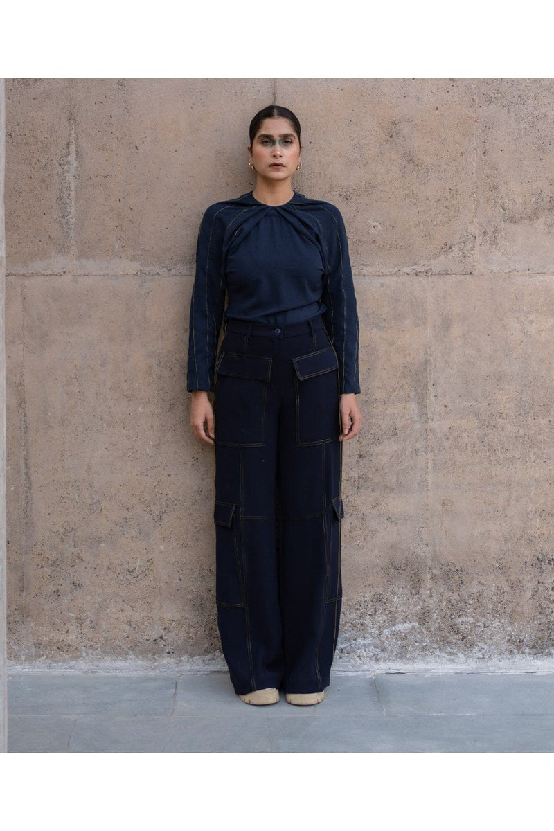 Panel Line Stitch Top – WAREHOUSE